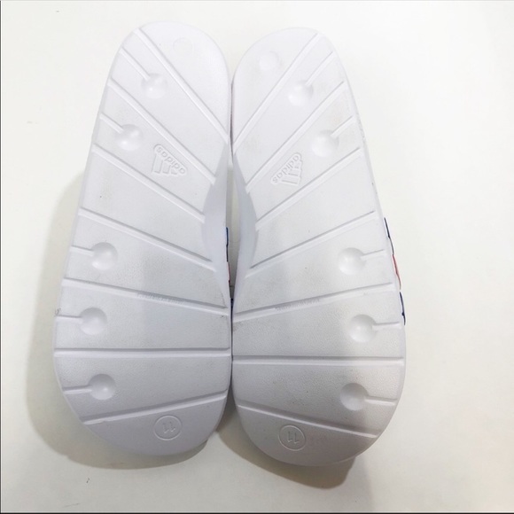 adidas | Shoes | Adidas Iconic Duramo Slide In Red White And Blue ...